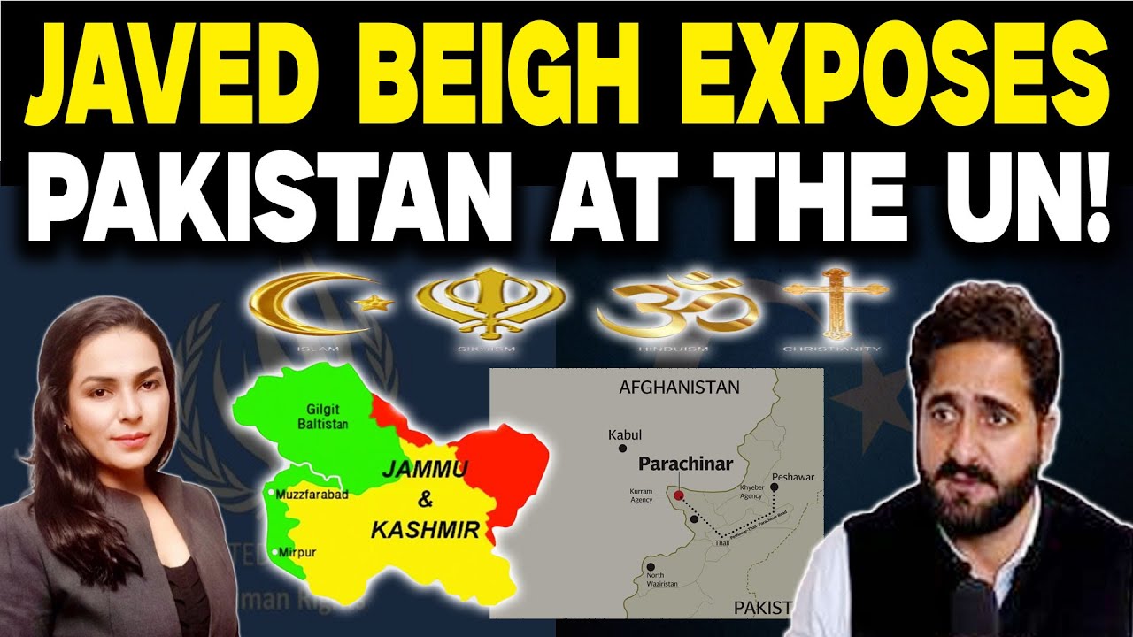 Javed Beigh Exposes Pakistan at UNHRC | PoJK, Minorities & Uyghur Issue ...