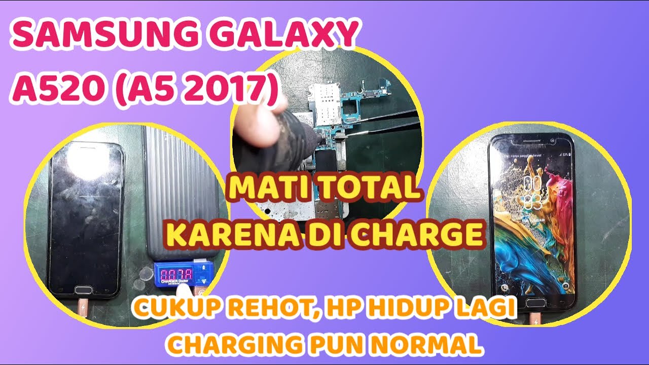 SAMSUNG GALAXY A520 (A5 2017) MATI TOTAL, GARA - GARA INI.... - YouTube