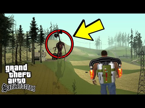 GTA SAN ANDREAS'DA BU ORMANA SAKIN GİTMEYİN! - (SİREN KAFA GELDİ)