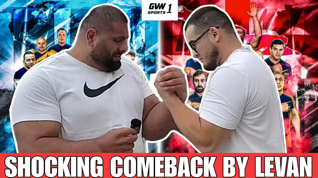 LEVAN GOING FOR THE LEFT ARM WORLD TITLE?? - YouTube