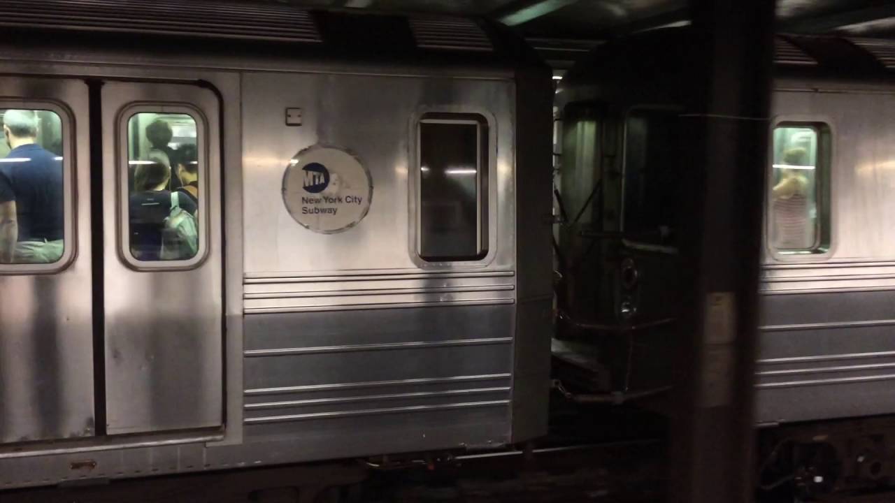 MTA NYCT: R68 LED Test train on the G - YouTube