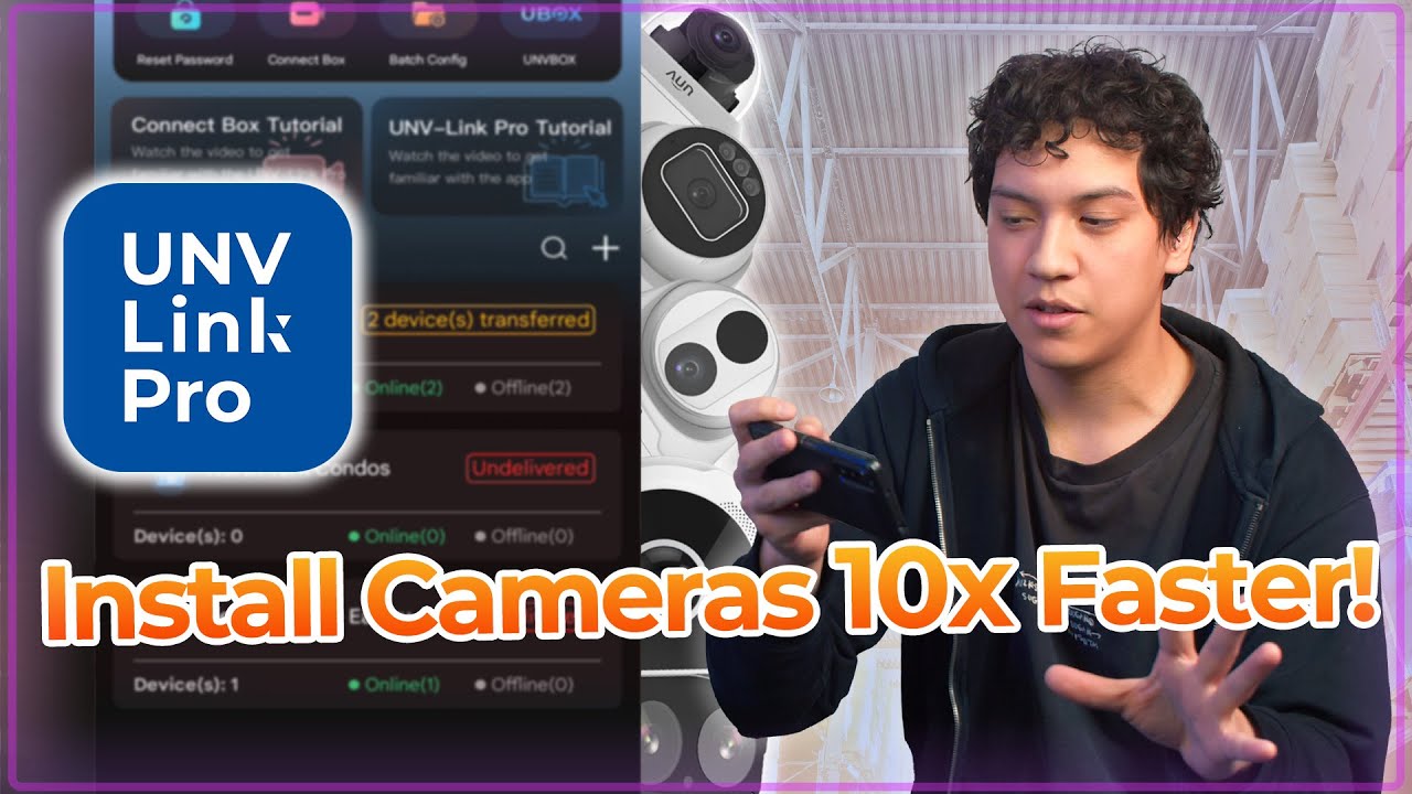 UNV Link Pro – Uniview App for Installers and Technicians (in-depth look at the features) - YouTube