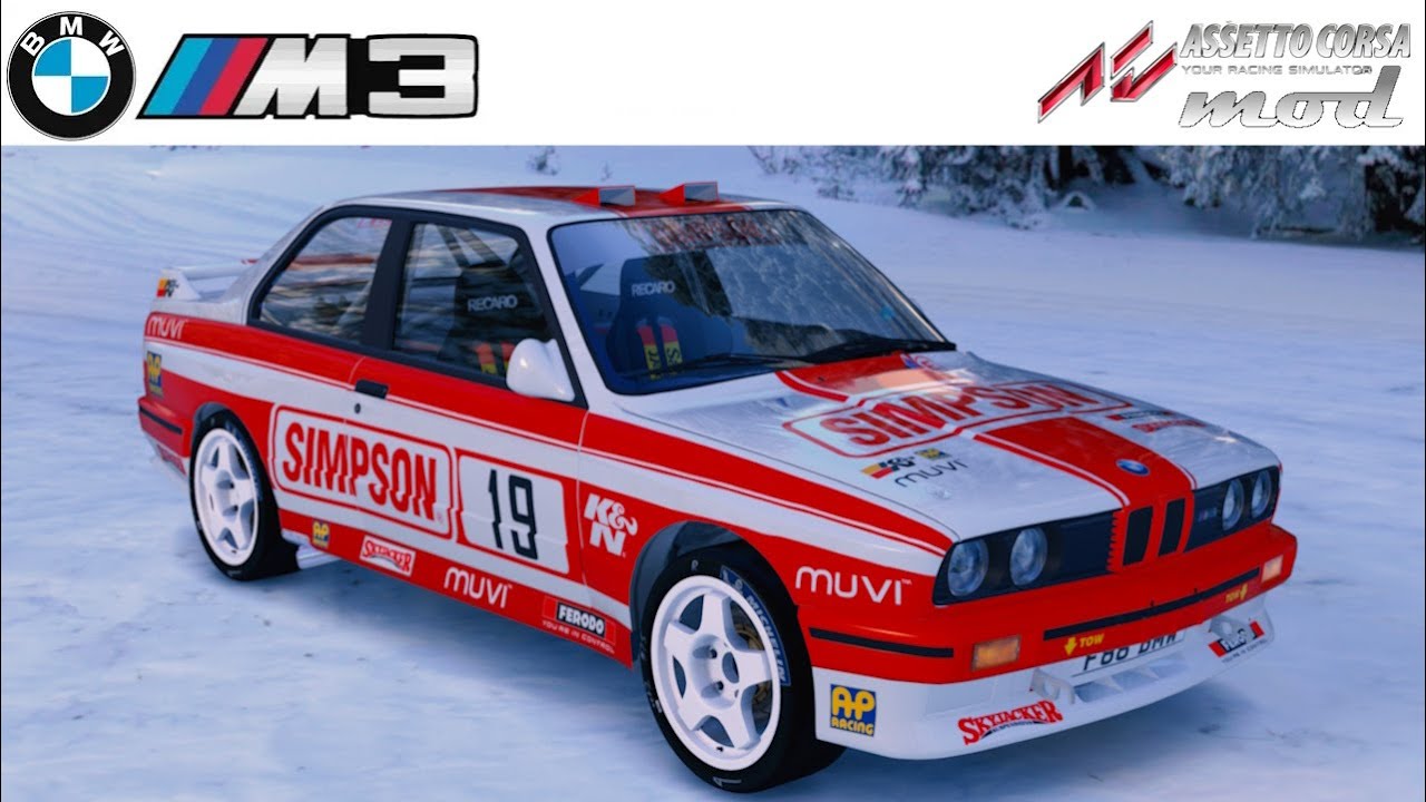 BMW M3 (E30) RALLY GR.A | Assetto Corsa Mod | Showcase + Download link ...