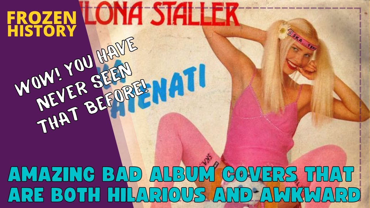 A collection of bad album covers that are both hilarious and awkward ...