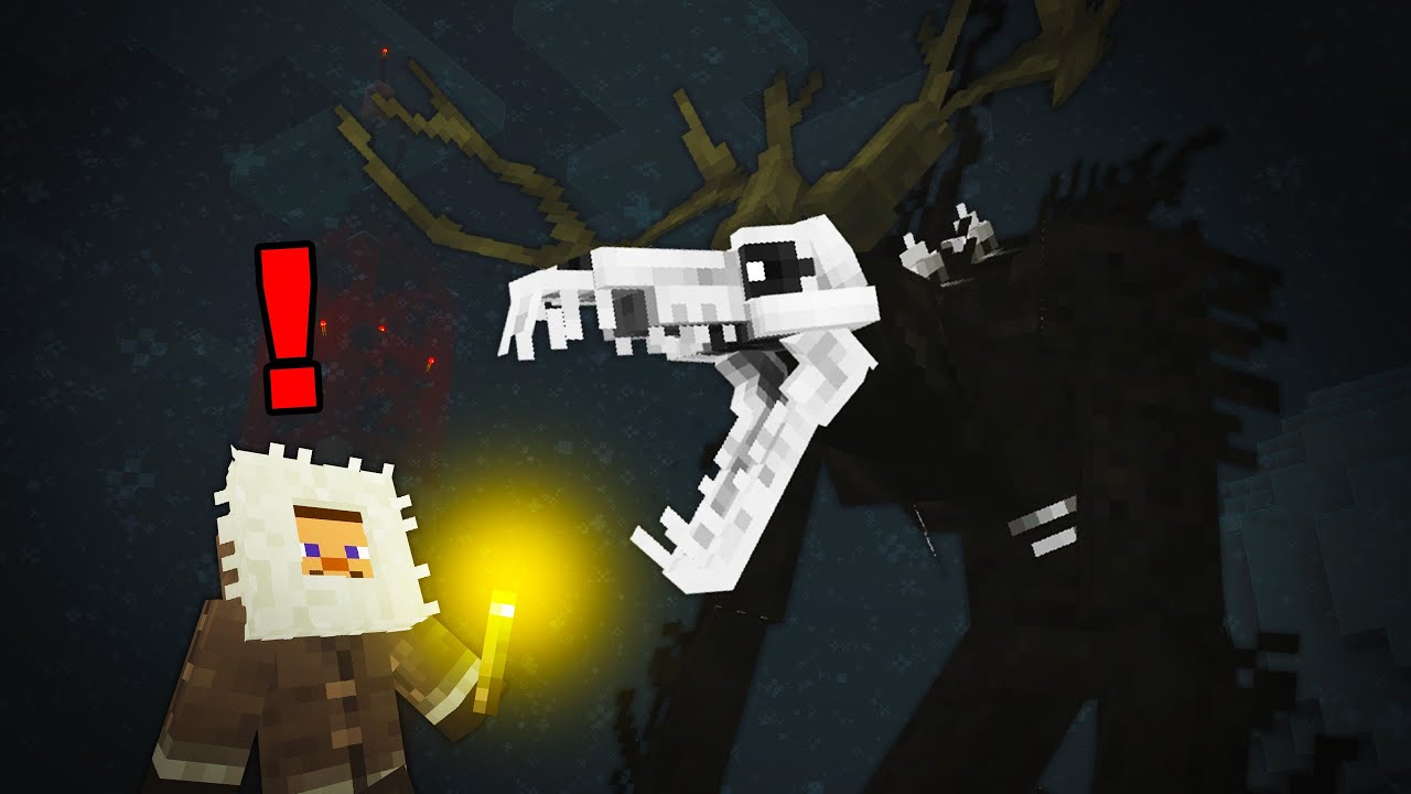 Wendigo in MINECRAFT! [Mythicmobs x Modelengine] #minecraft #boss - YouTube