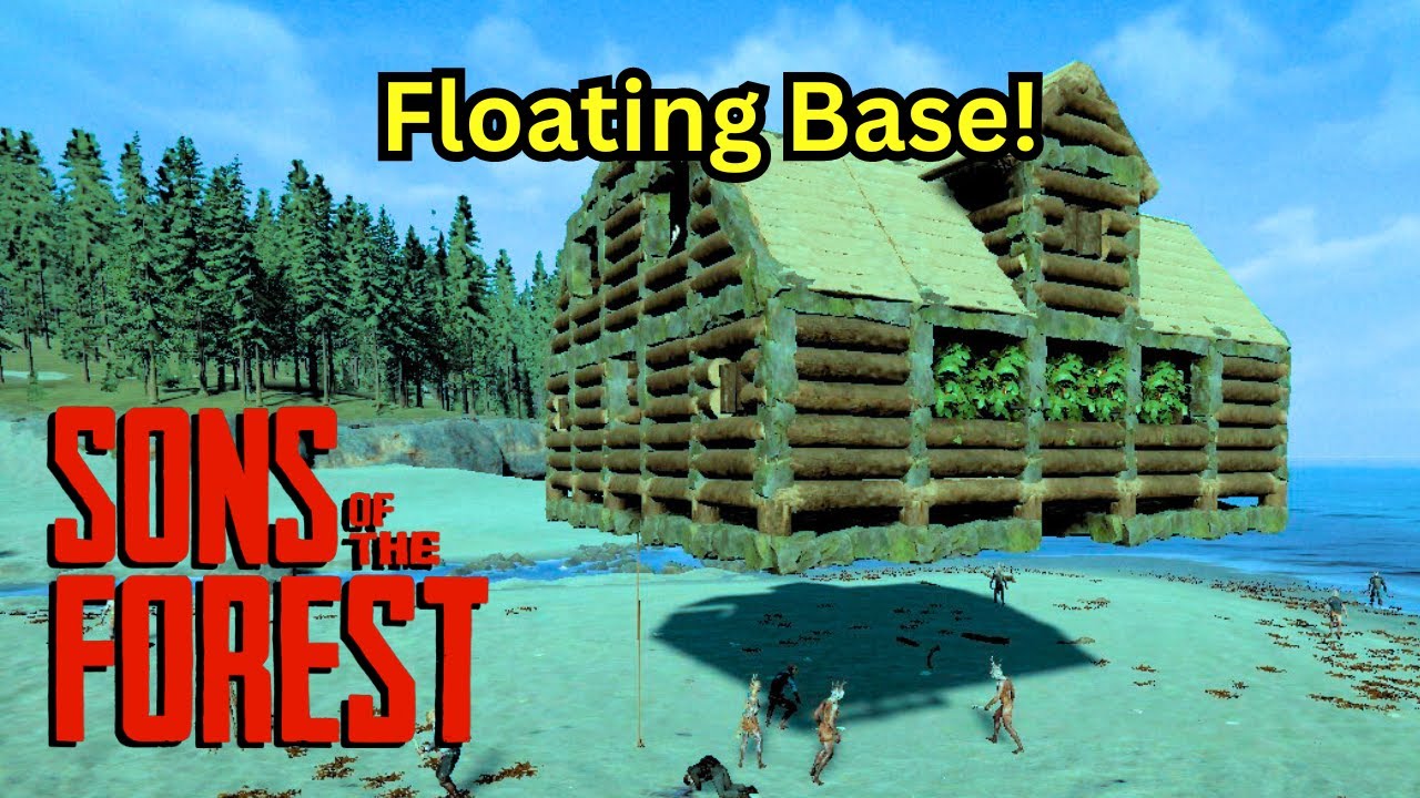 How To Build A Floating Base! - Sons Of The Forest - YouTube