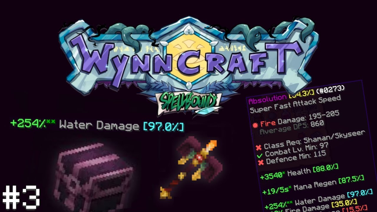 Wynncraft Mythic Find #3 - Absolution - YouTube