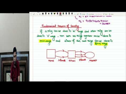 Permutations and Combinations Lec 1 II 11th Maths NCERT Ex 7.1, 7.2 II Ashish Bhatia Sir - YouTube