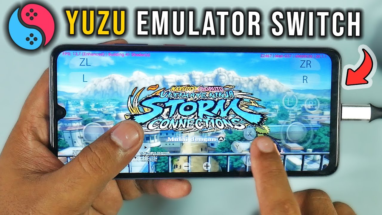 Nubia V70 Max Test Gila Main Yuzu Suyu Eden Emulator Switch di HP 900 ...
