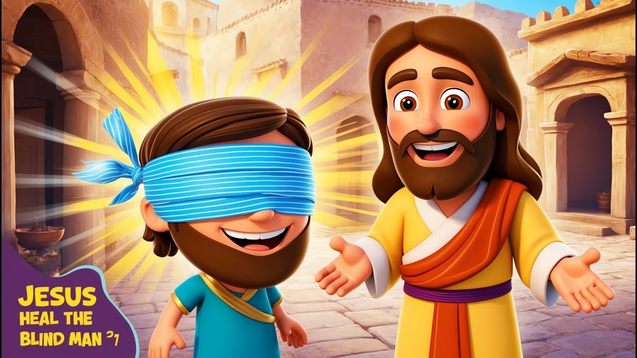 Bible Stories Song | Jesus Heal Blind Man| - YouTube