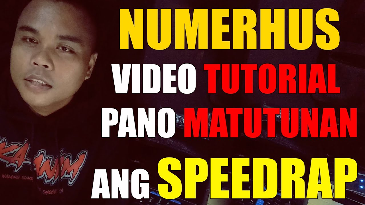SPEEDRAP TUTORIAL ni NUMERHUS - YouTube