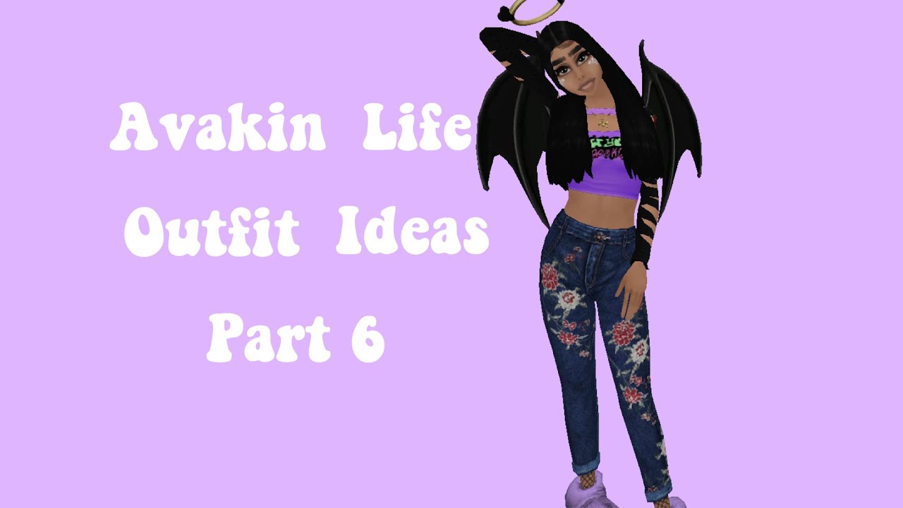 AVAKIN LIFE OUTFIT IDEAS*Names of the clothes are in the video* *avakin ...