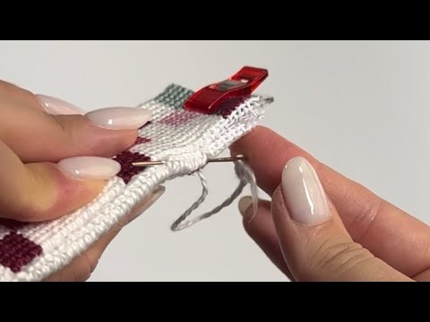 Starting/ Stopping a Thread during a Binding Stitch - YouTube