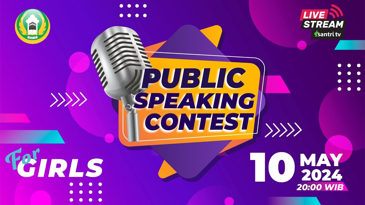 🔴 LIVE STREAMING | PUBLIC SPEAKING CONTEST FOR GIRLS 2024 | DARUNNAJAH ...