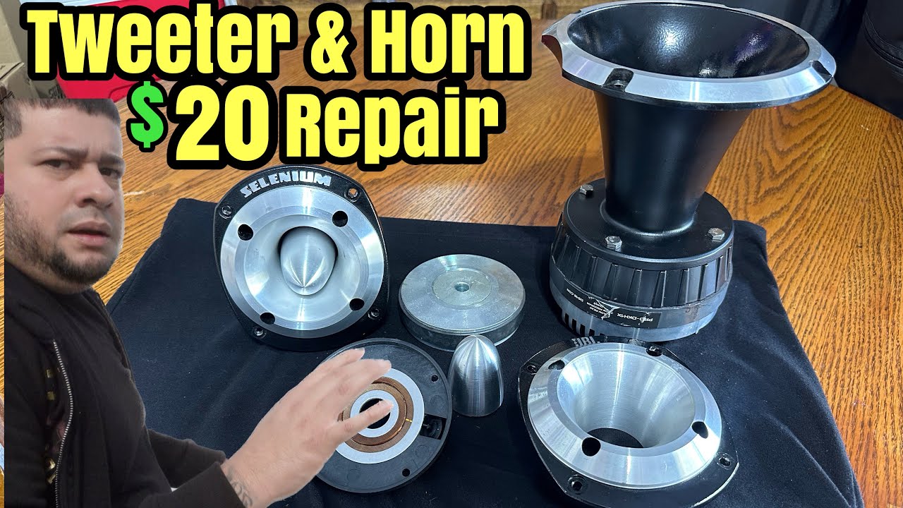 Fix Tweeters & Horns Like This! You WONT REGRET IT! - YouTube