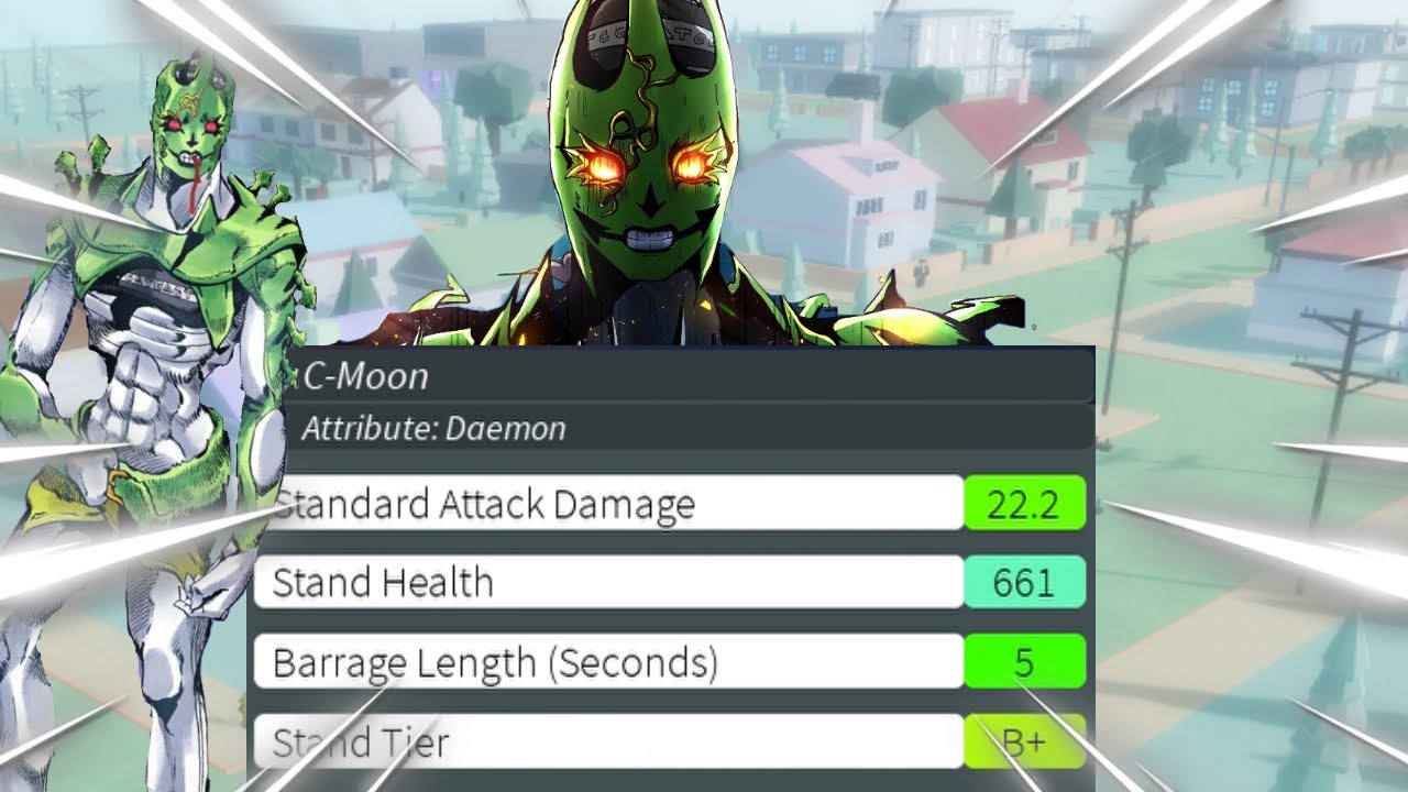 [Stand Upright Rebooted] Daemon C-Moon Showcase!! - YouTube