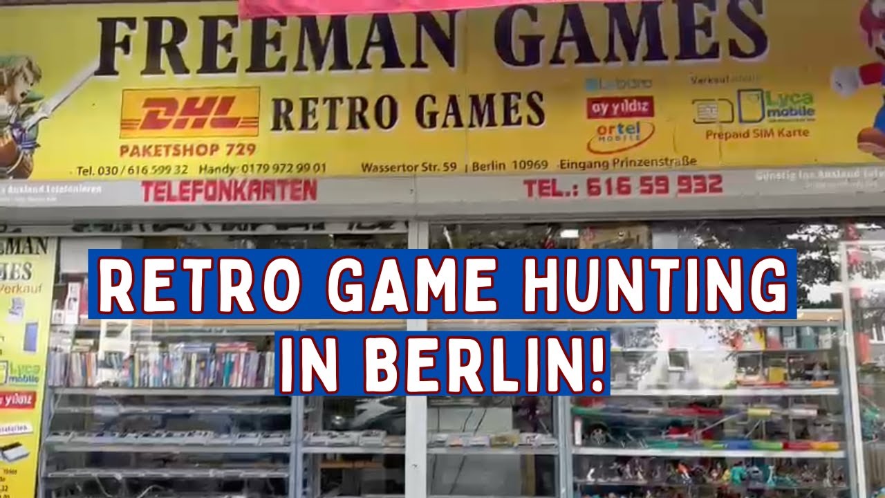 Retro Game Hunting At Freeman Games In Berlin - YouTube