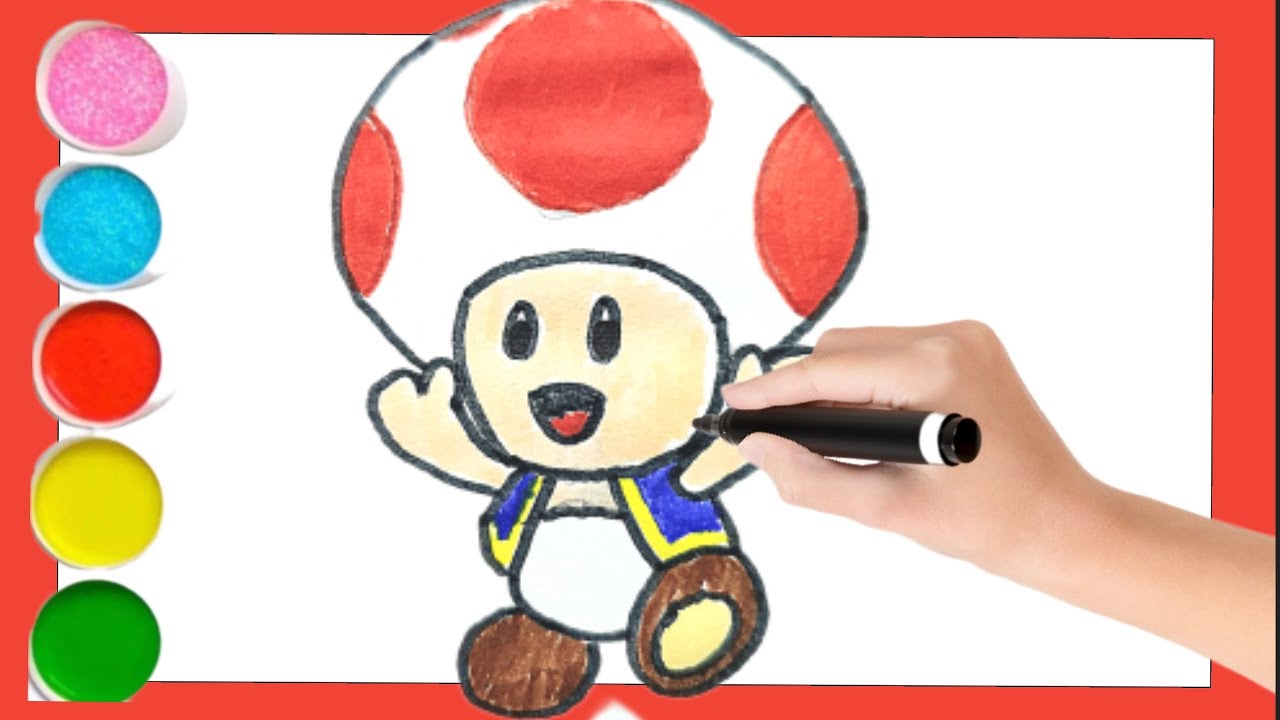 Desenhando e Colorindo Super Mario - YouTube