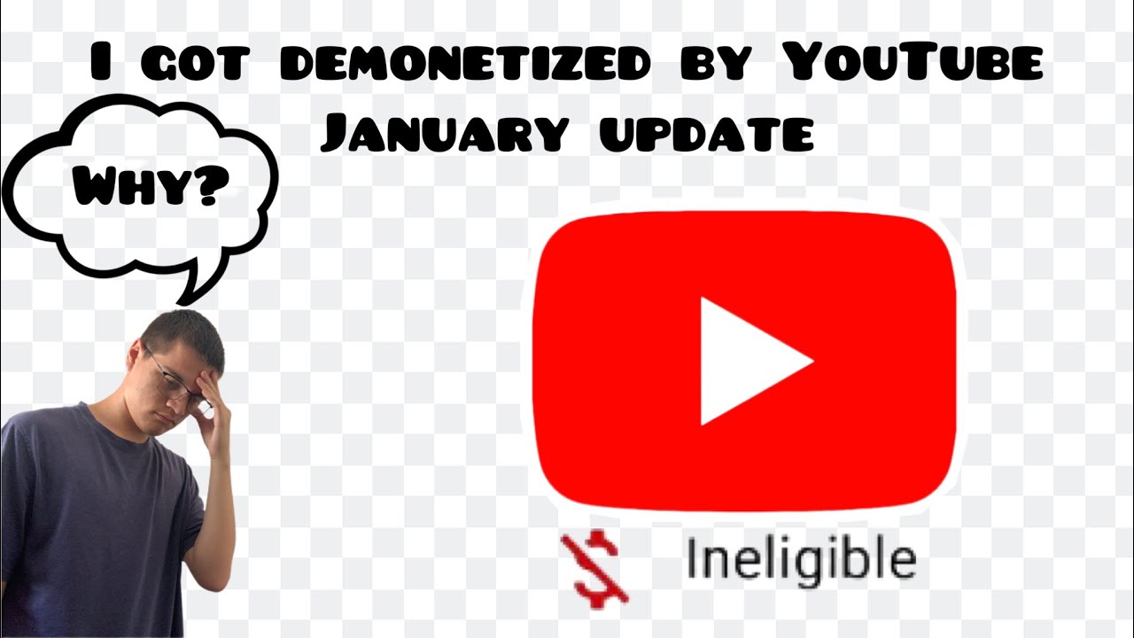 I got demonetized by YouTube😥😥/ January Update - YouTube