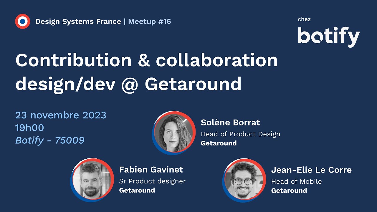 La contribution design/dev dans un design system chez Getaround - YouTube