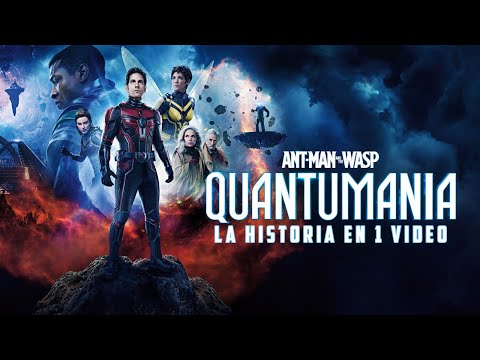 Ant Man y la Avispa Quantumanía : La Historia en 1 Video