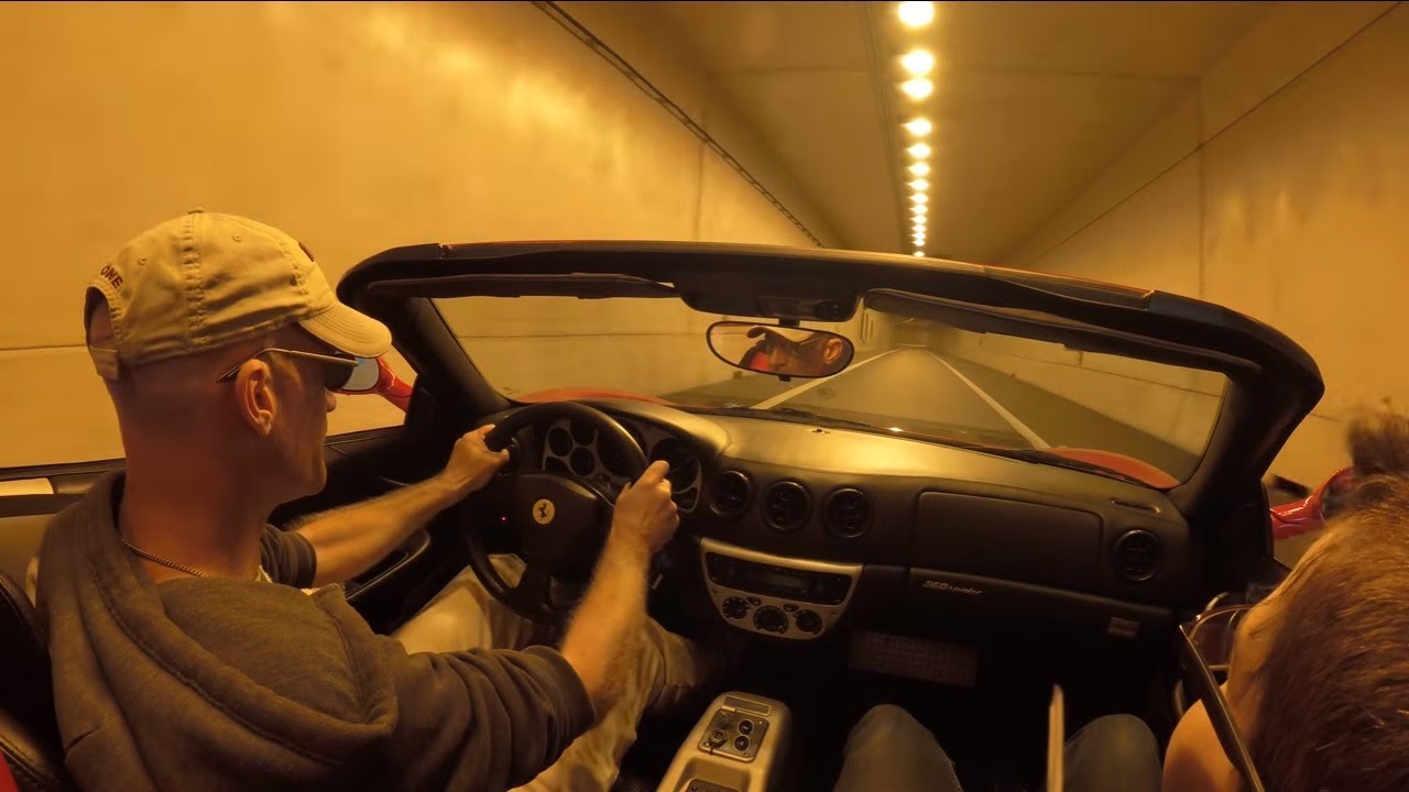 Ferrari 360 Spider F1 Short Drive GoPro (4K) - YouTube