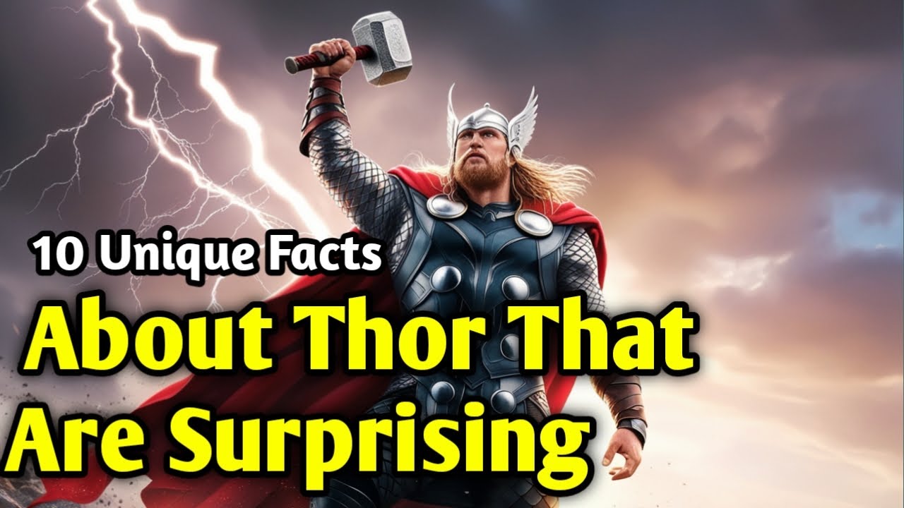 "10 Unique Facts That Make Thor More Than Just a Superhero" All marvel ...