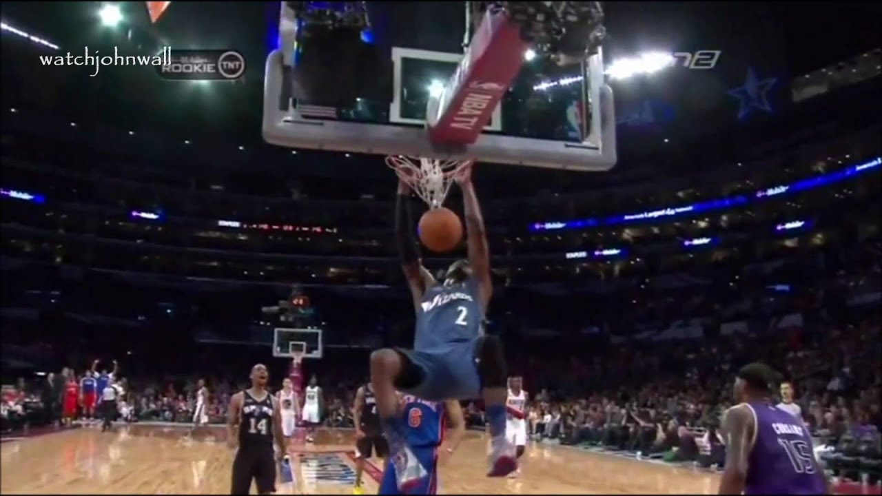 John Wall Rookie Challenge MVP complete highlights *all 22 assists ...