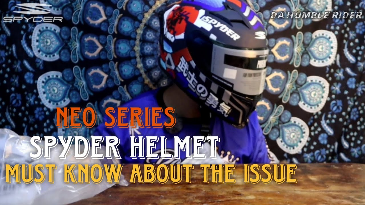 SPYDER HELMET | NEO SERIES EDITION | UNBOXING AND REVIEW | RONIN ...