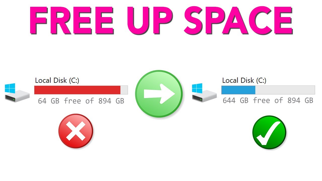 📢 How To Free Up More Storage Space For Laptop | PC - YouTube