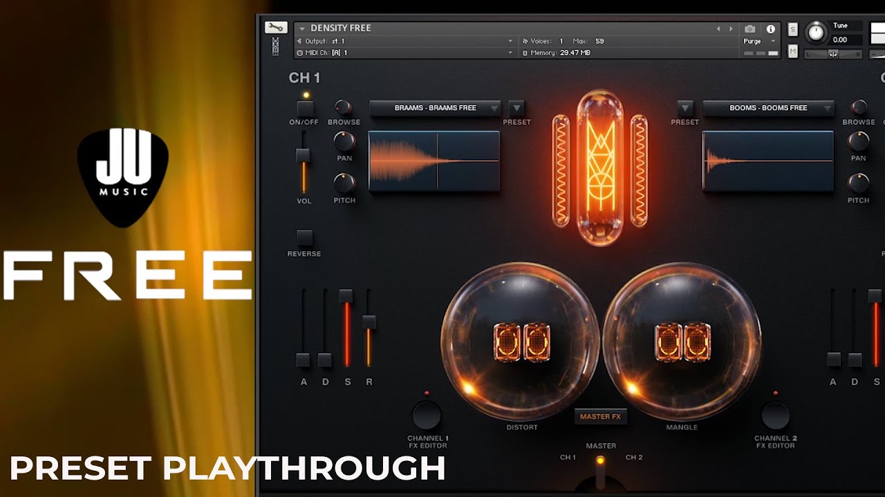 DENSITY LITE FREE (No Talk) | Preset Playthrough | FREE Plugin Sunday ...