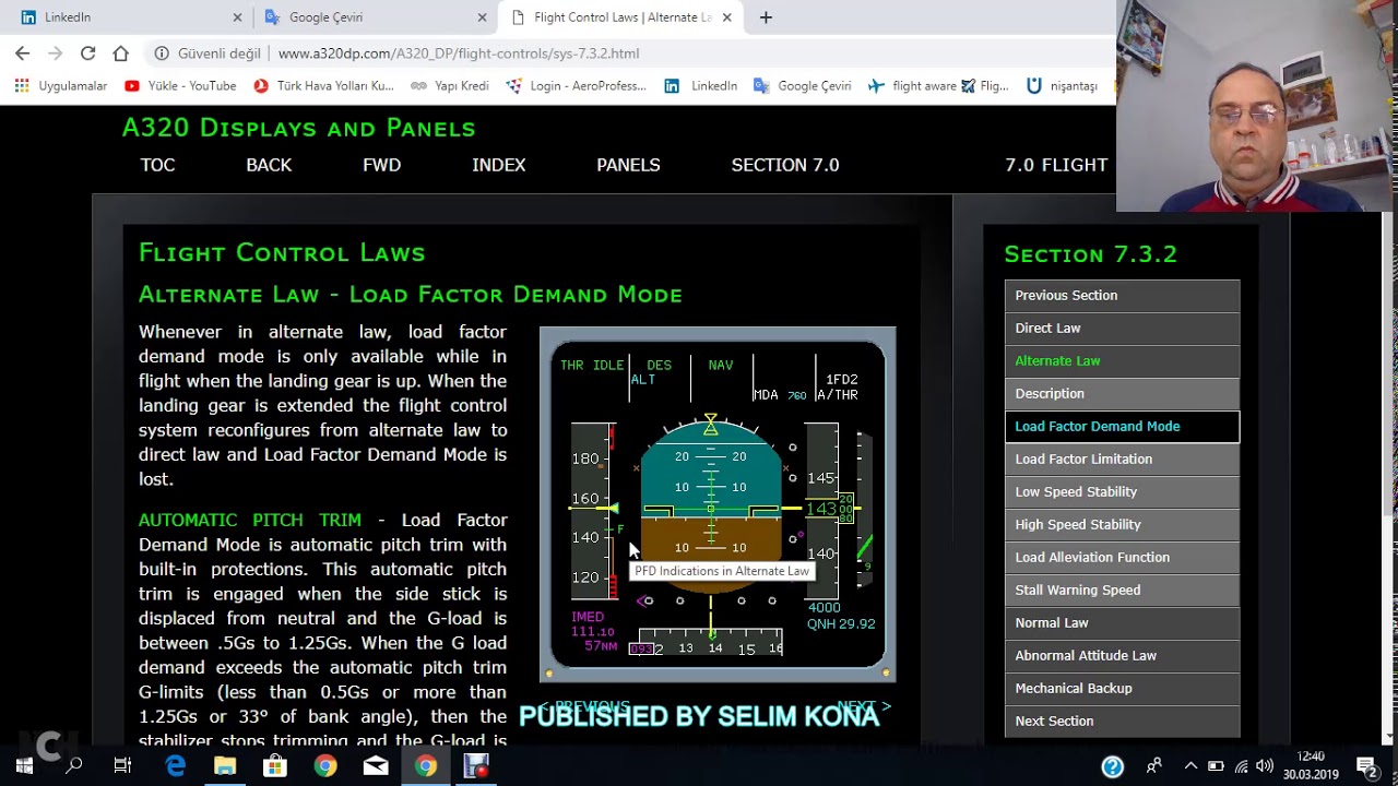 A320 Family Flight control Laws - YouTube