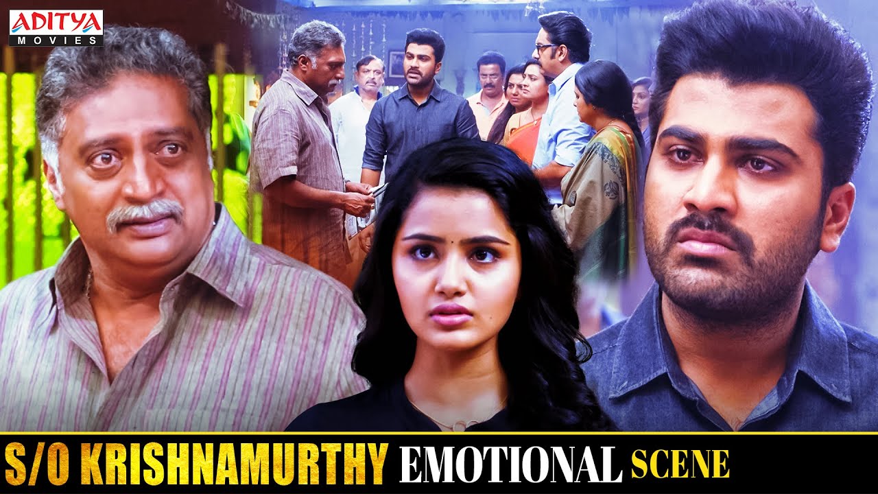 S/o Krishnamurthy Superhit Movie Emotional Scenes | Sharwanand ...