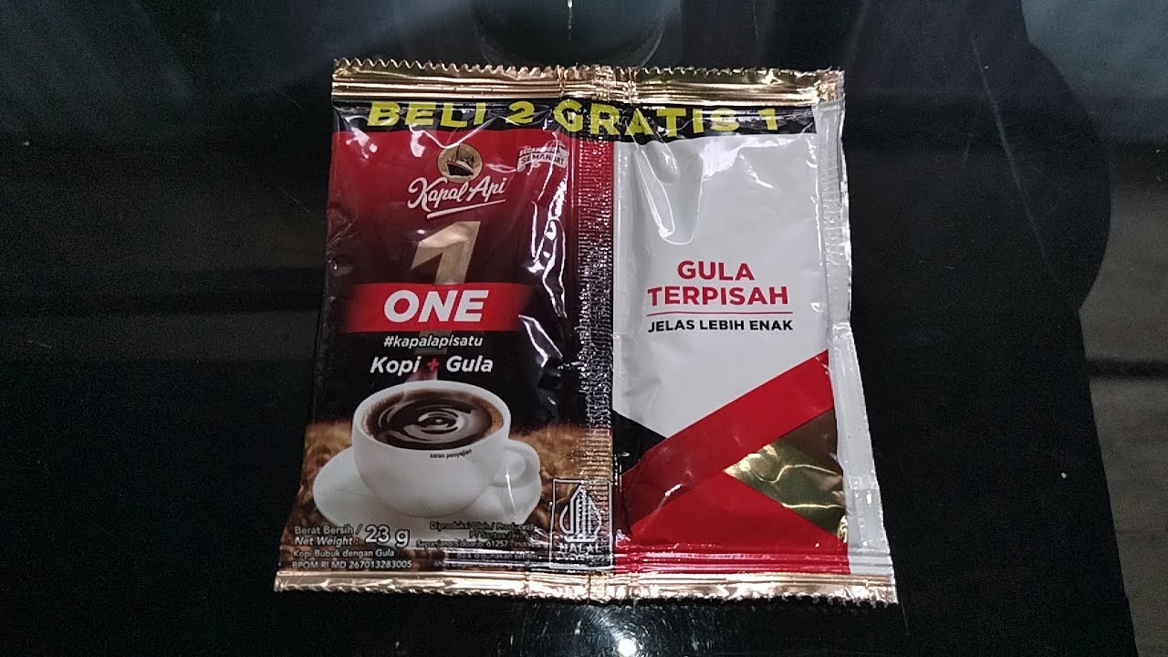 Review Produk #2401 : Kapal Api One (Kopi+Gula) - YouTube