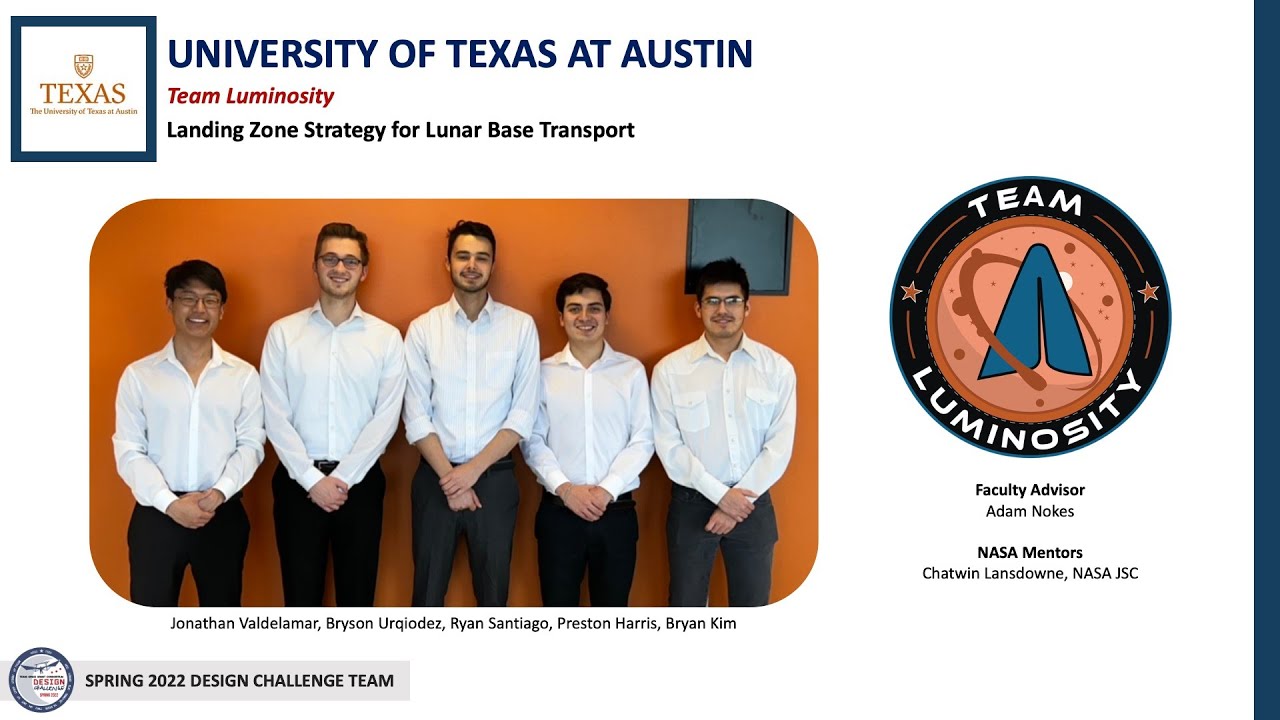 Spring 2022 TSGC Design Challenge: University of Texas at Austin - Team ...