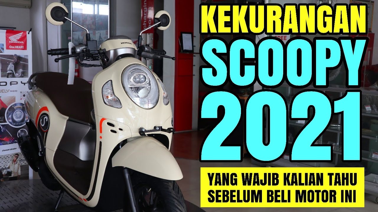 ALL NEW SCOOPY 2021 ( KEKURANGAN & KELEBIHAN ) - YouTube