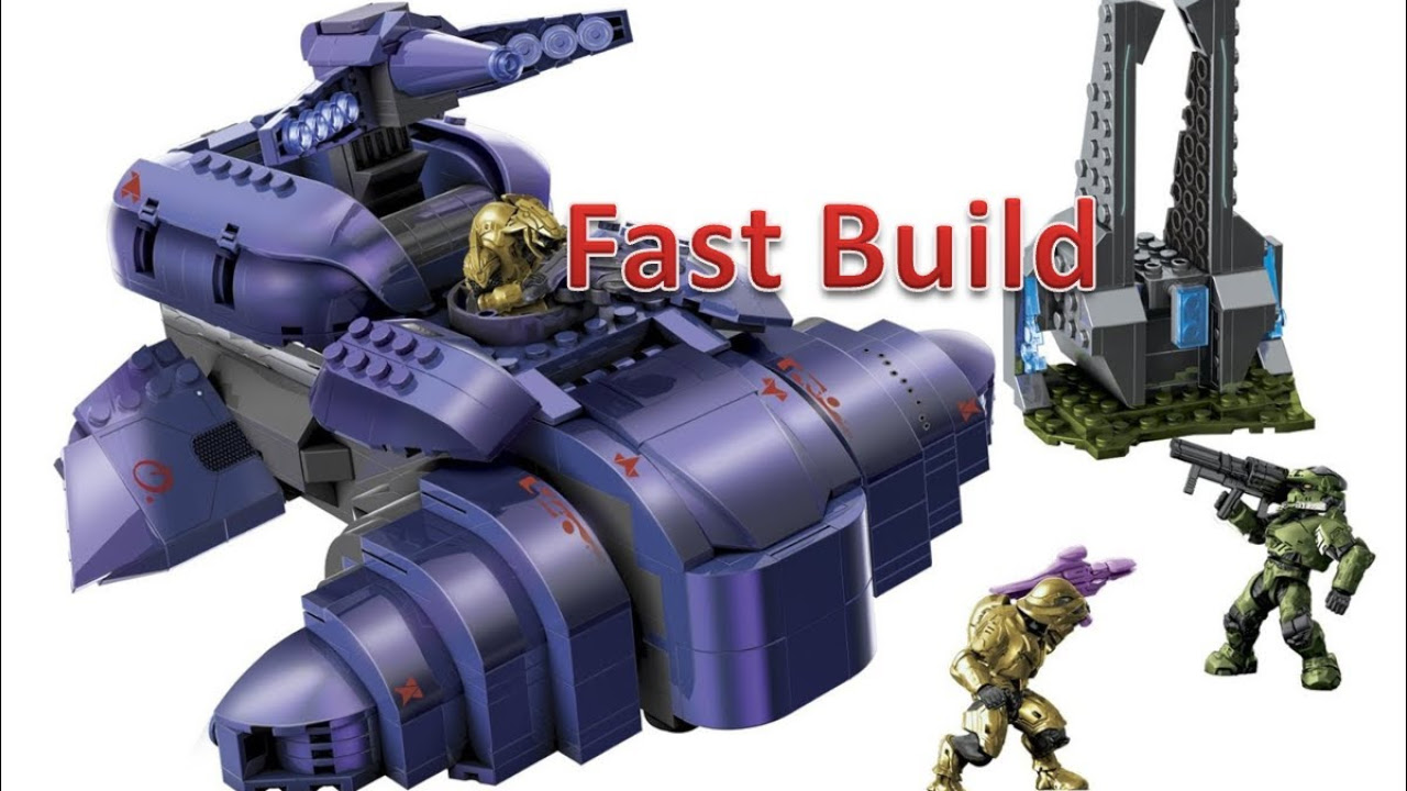 Fast Build 2012 Wraith. Halo Mega Bloks. Halo Reach. TheSSMotion YouTube
