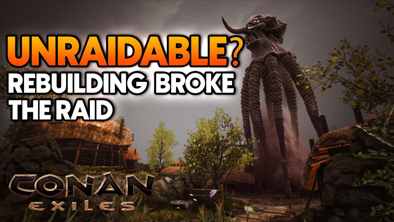 Impossible Raid? Rebuilding Tactics at the Great Dam - Conan Exiles PvP ...