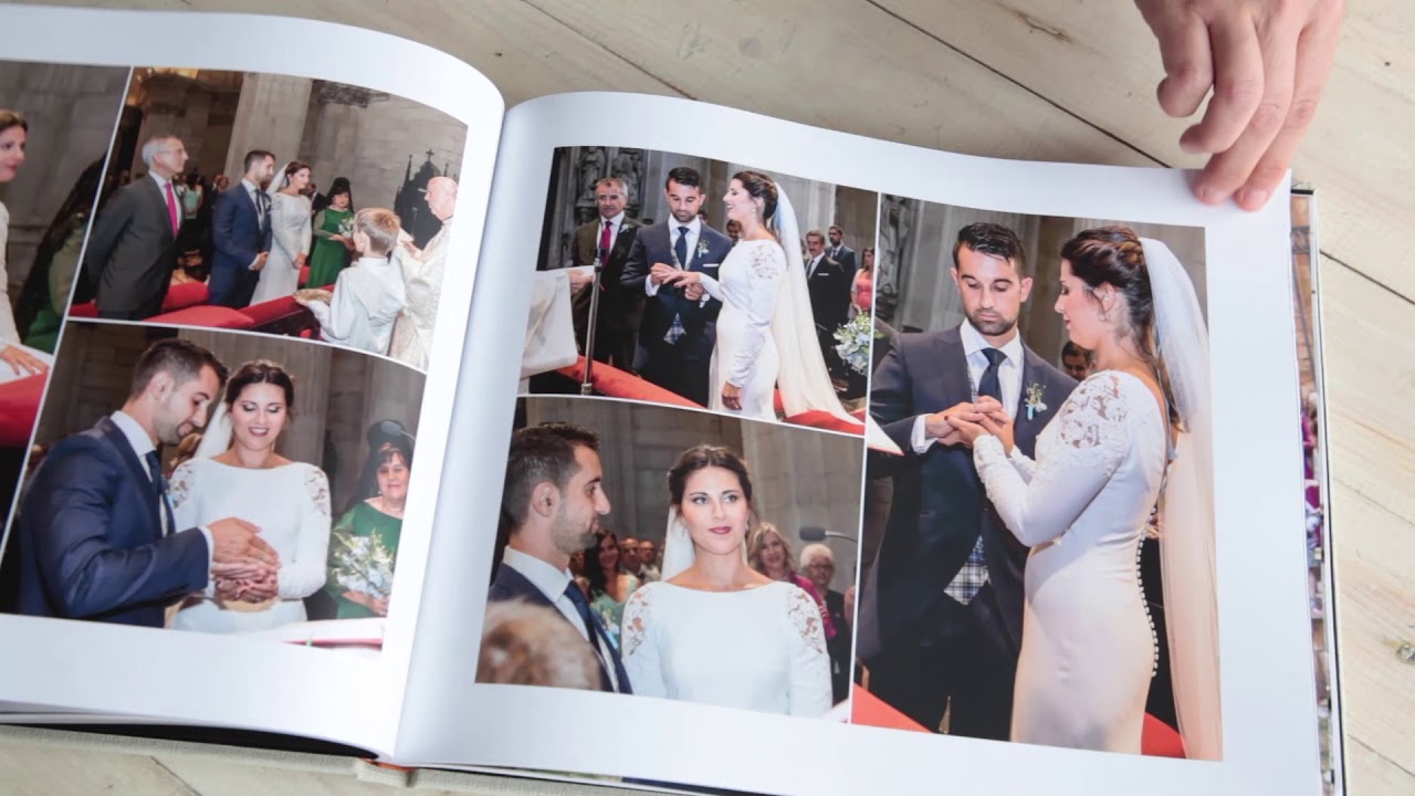 Álbum de boda American Book por Angela González Fotografía - YouTube