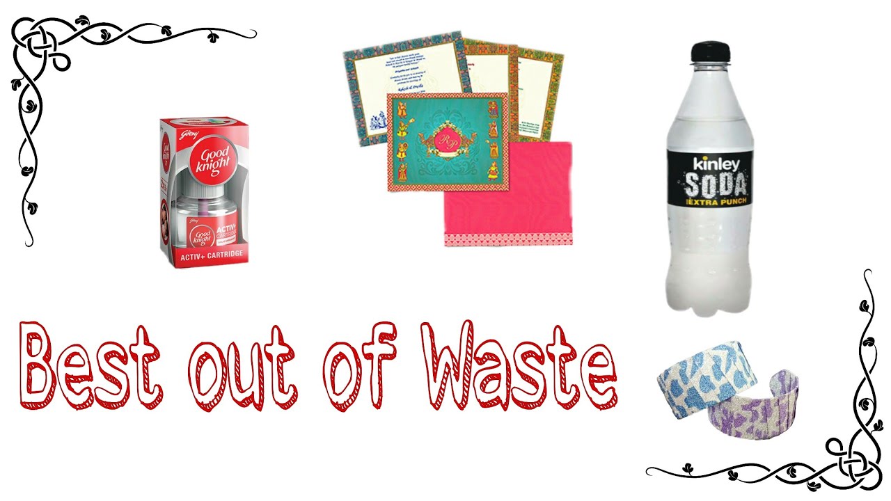 4 Do it Yourself projects||best out of waste, recycle before you throw ...