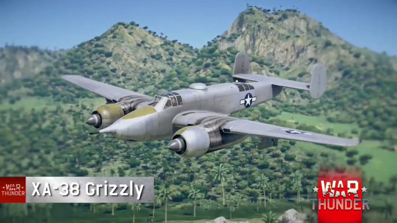 Beechcraft XA-38 Grizzly Premium Aircraft (War Thunder’s upcoming 1.71 ...