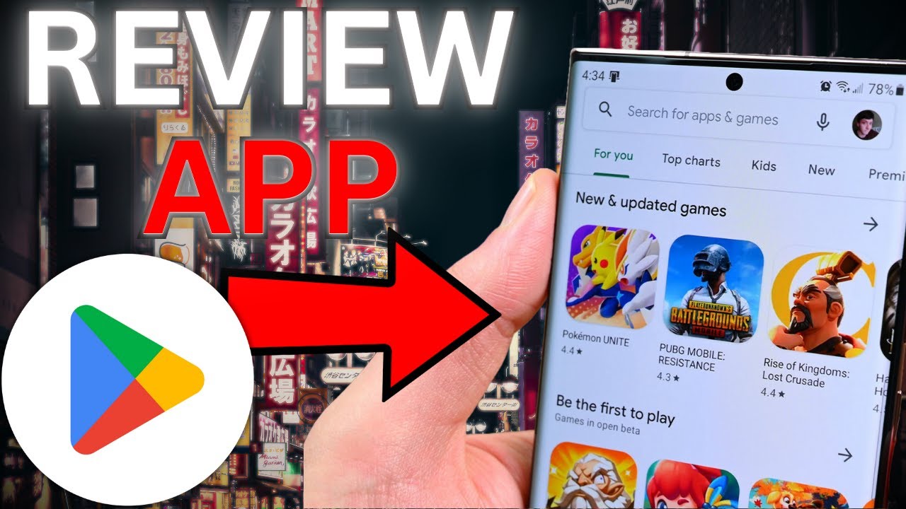How To Review An App In Google Play Store | Rate And Review An App On ...