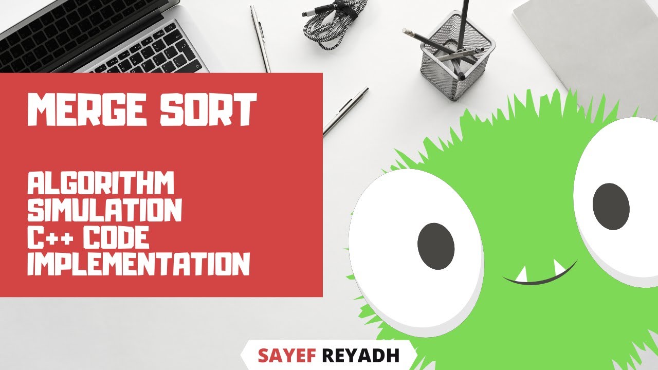 Data Structure 5 Merge Sort Algorithm Simulation C Code In Bangla 6116