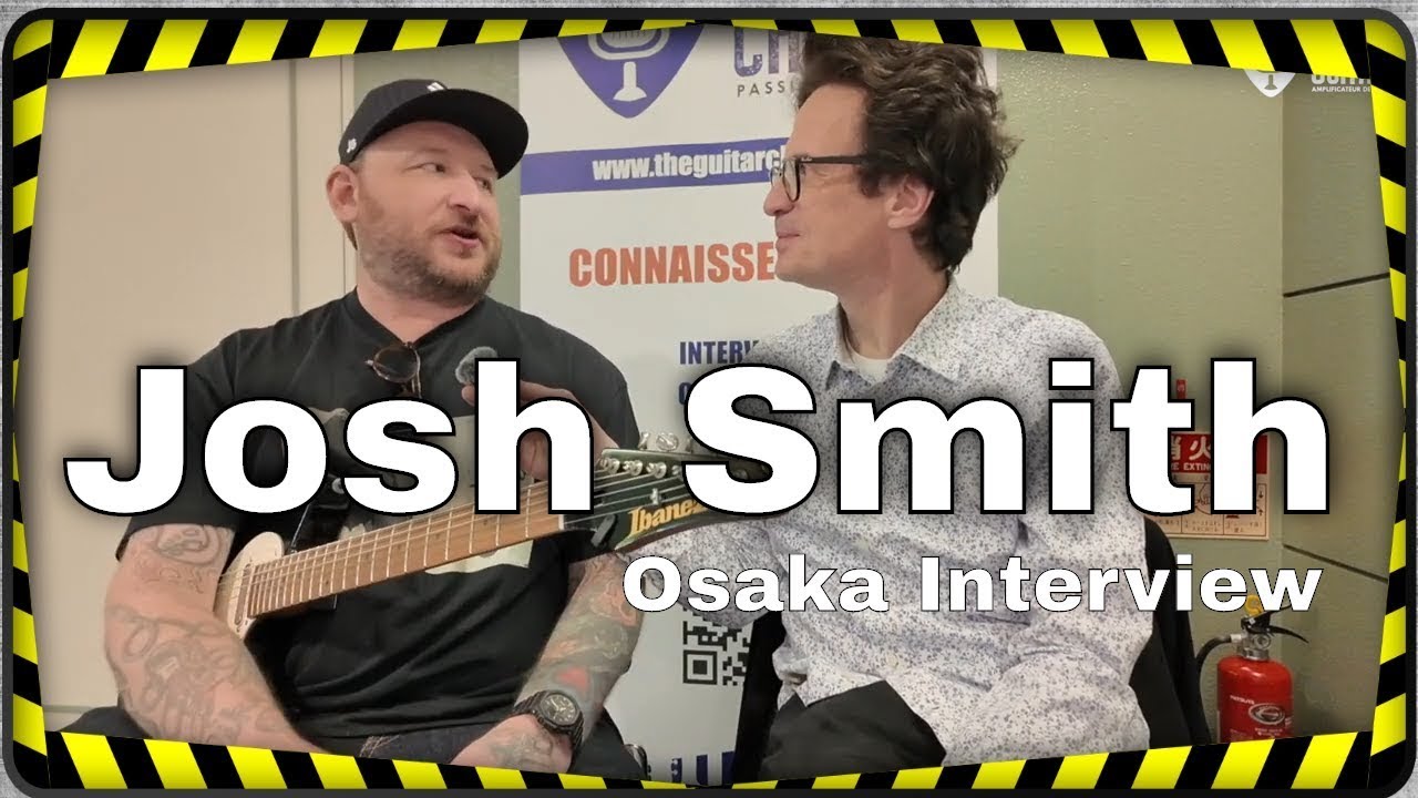 Josh Smith, interview at the Sound Messe Osaka, Japan - YouTube