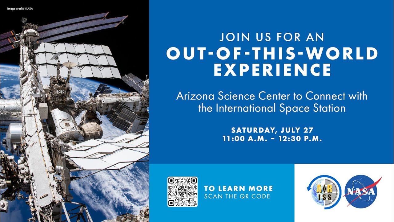 Amateur Radio on the International Space Station (ARISS) Livestream at ...