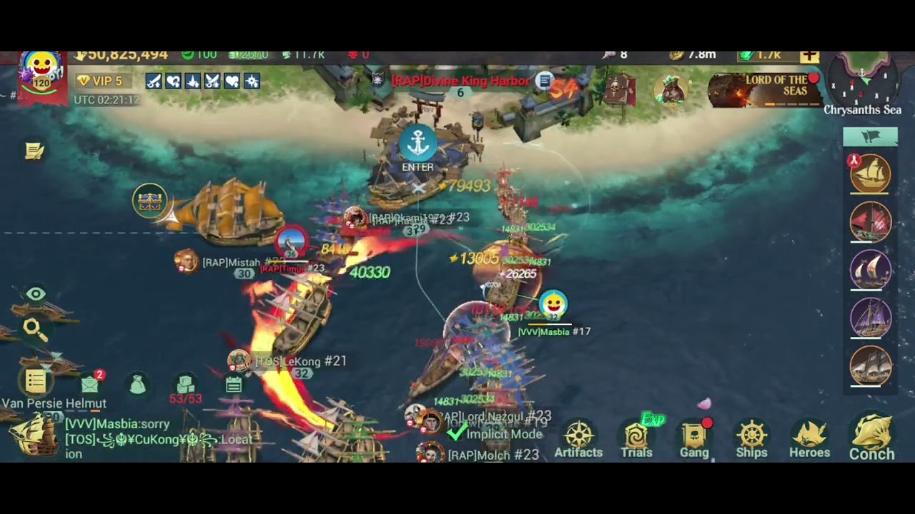 Sea Of Conquest - Event trophy - YouTube