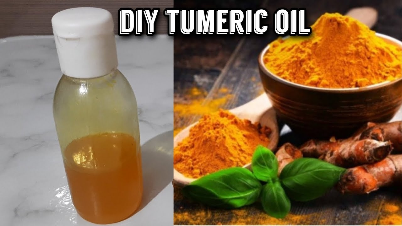 Tumeric Oil : How to make tumeric oil for your hair, skin and for ...
