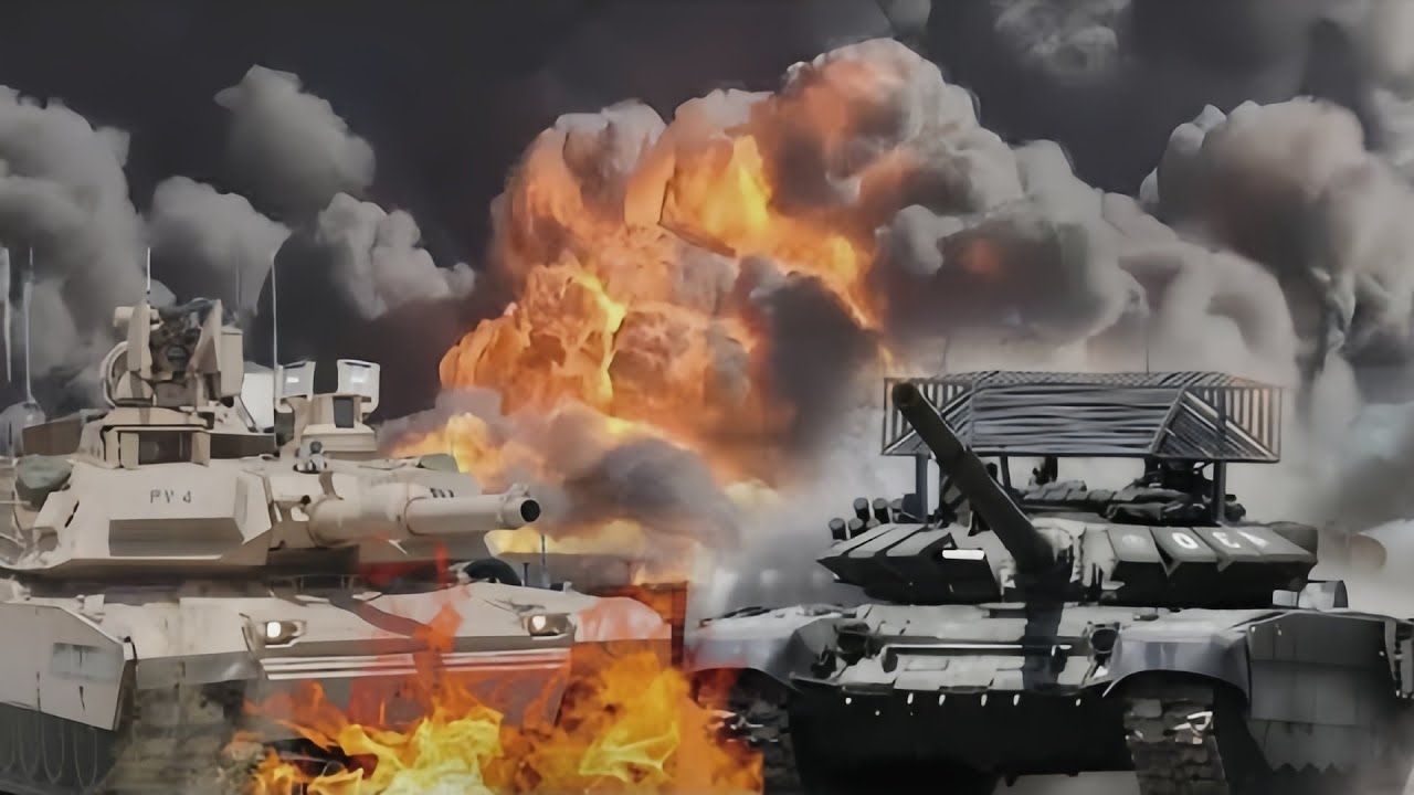 US M1 ABRAMS 1 VS Russian T-90M They Are Better Than You Think - YouTube