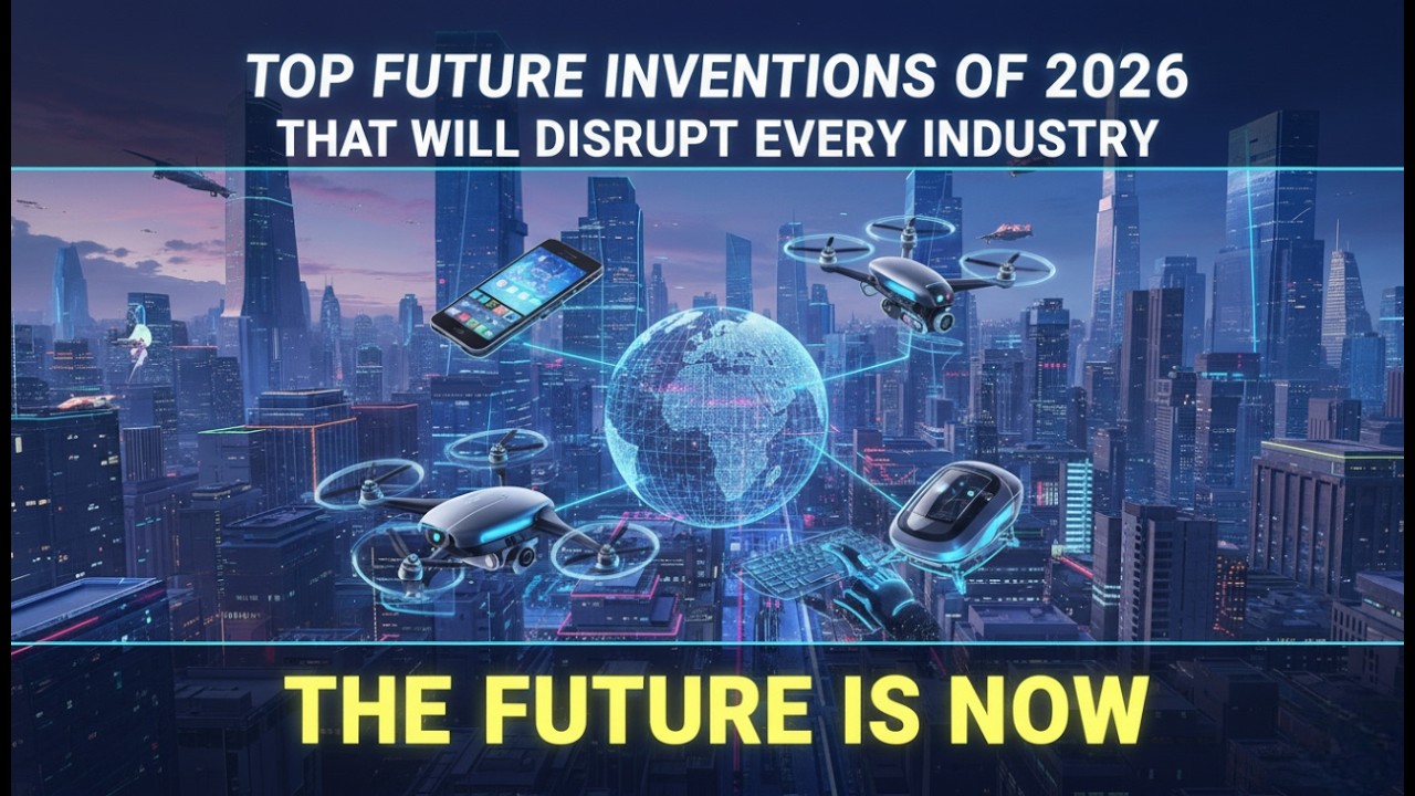 Top Future Inventions of 2026 That Will Disrupt Every Industry - YouTube