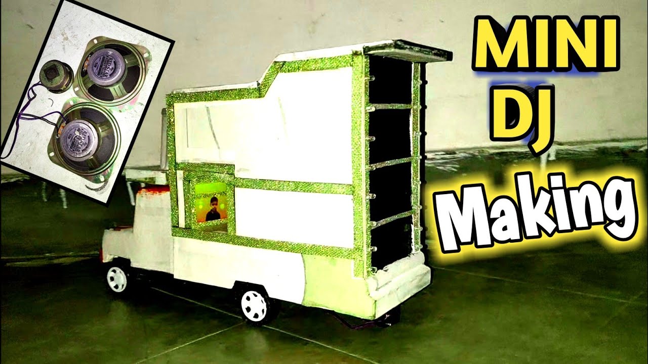 Making Of Mini Dj/Small Dj Pickup | J Parveen Kotda | Dj Dinesh Surdia ...